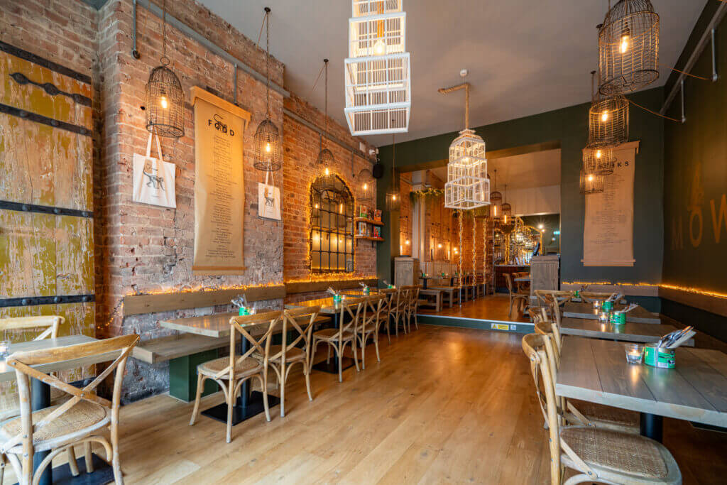 Indian Restaurant Bold Street (nr St. Lukes), Liverpool