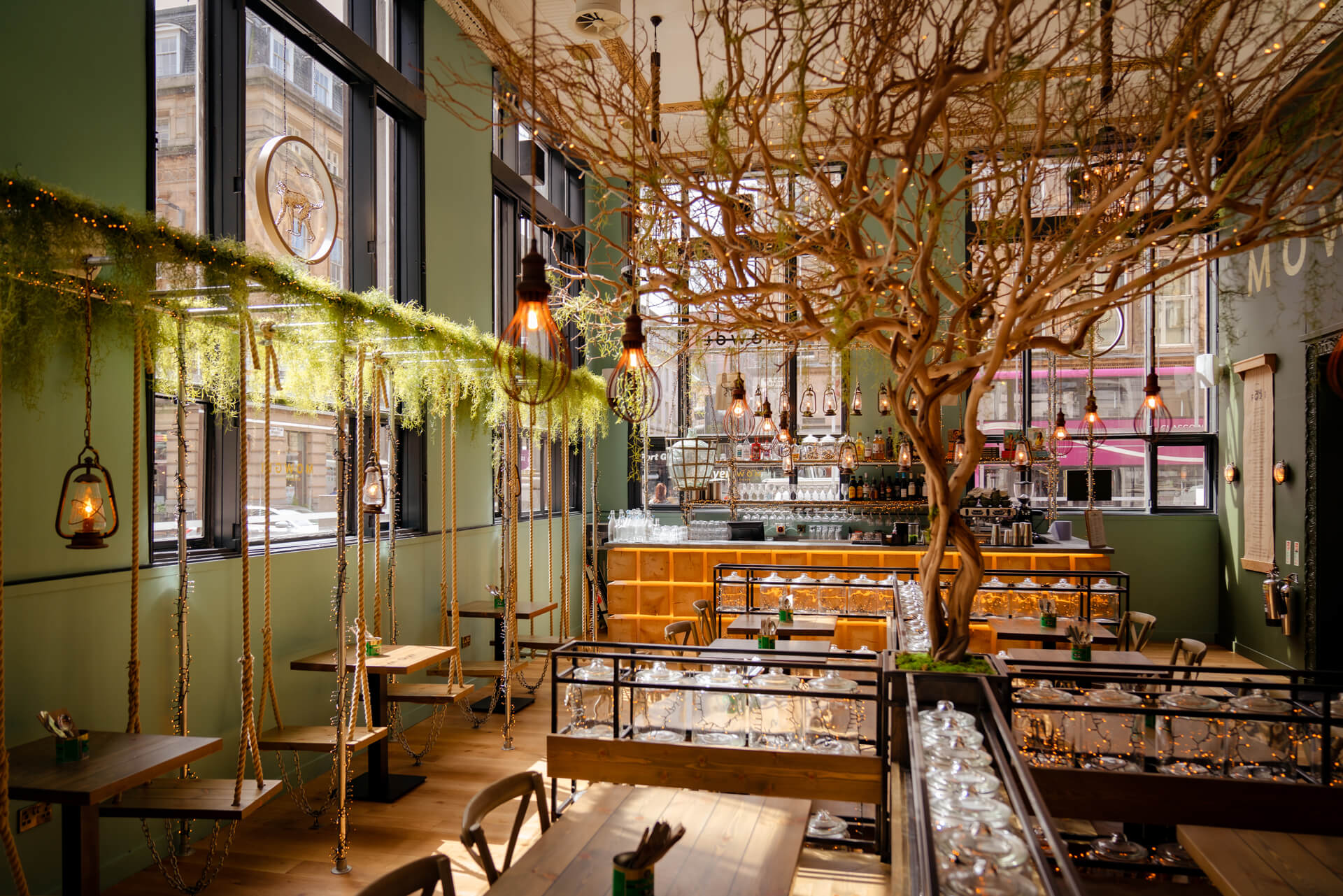 Indian Restaurant St. Vincent Street, Merchant City, Glasgow